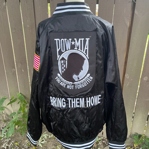 Augusta Sportswear | Jackets & Coats | Vintage Powmia Military Agusta ...